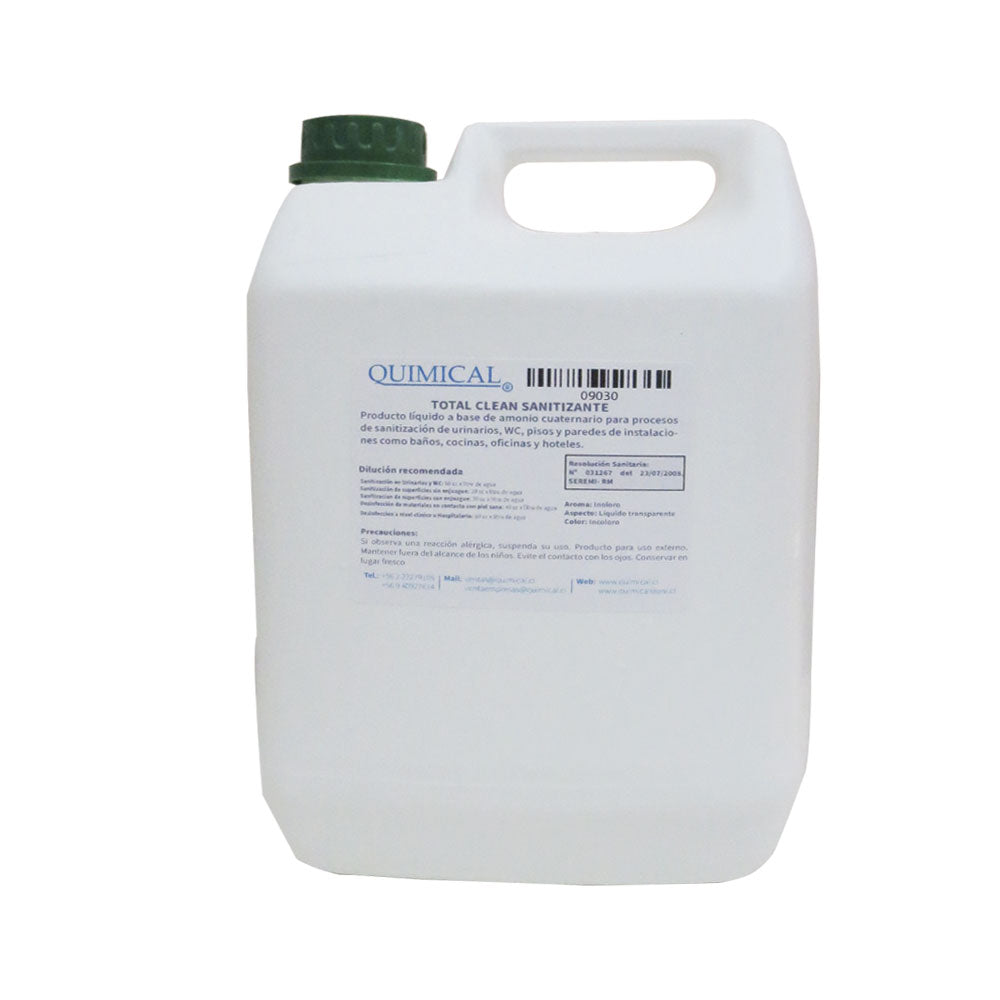Total Clean Sanitizante 5L | IVA incl. – ADQuimical Ltda